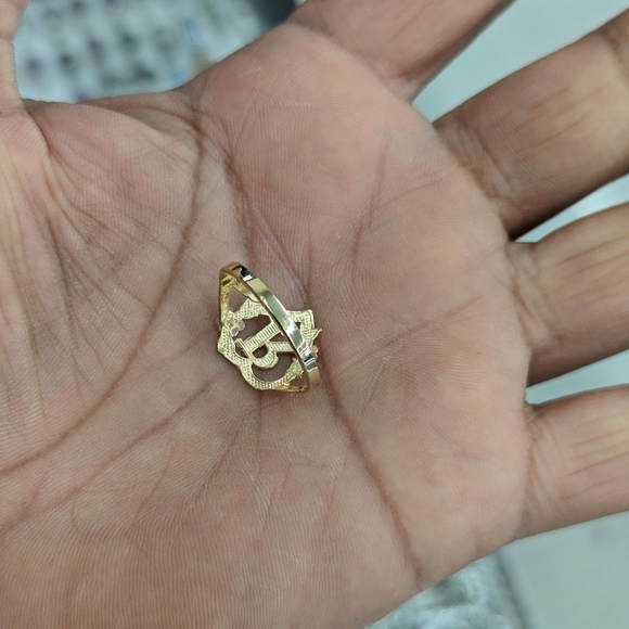 Unbrand | Jewelry | Kt Real Gold Heart Letter R For Women | Poshmark
